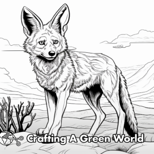 Jackal Coloring Pages - Free & Printable!