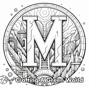 Letter M Coloring Pages - Free & Printable!