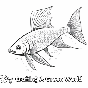 Tropical Fish Coloring Pages - Free & Printable!