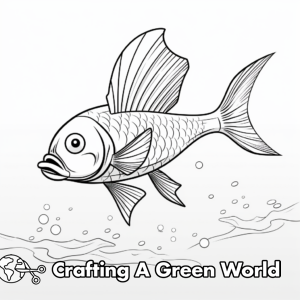 Tropical Fish Coloring Pages - Free & Printable!