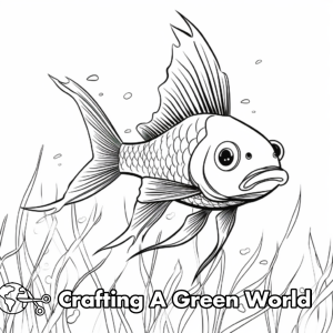 Tropical Fish Coloring Pages - Free & Printable!