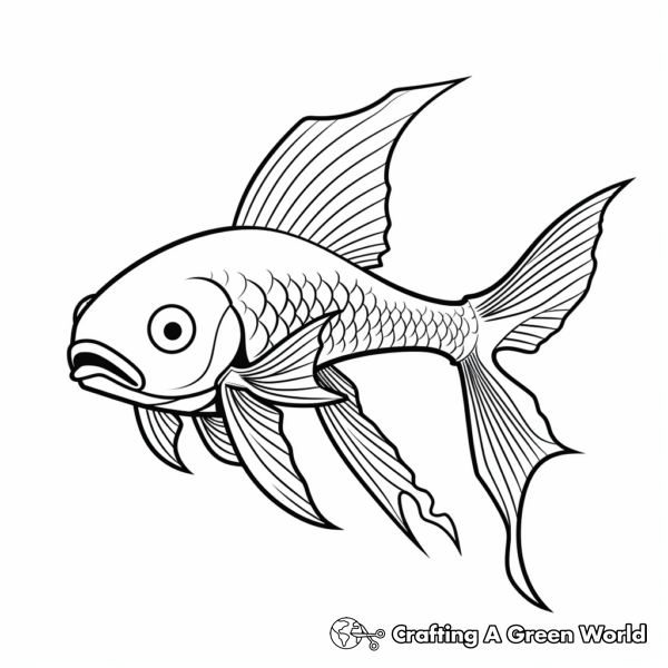 Tropical Fish Coloring Pages - Free & Printable!