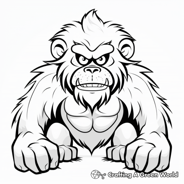 Grumpy Monkey Coloring Pages - Free & Printable!