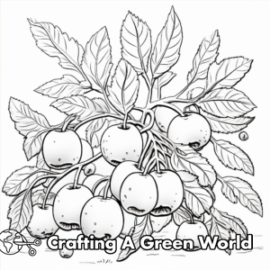 Fall Apple Coloring Pages - Free & Printable!