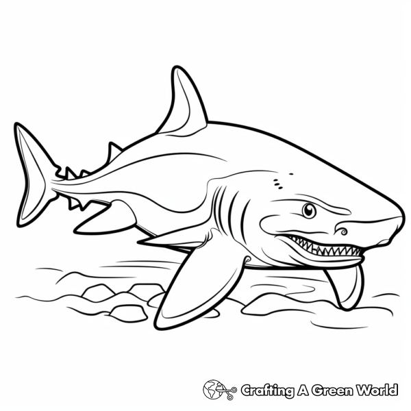 Lemon Shark Coloring Pages - Free & Printable!