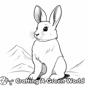 White Rabbit Coloring Pages - Free & Printable!