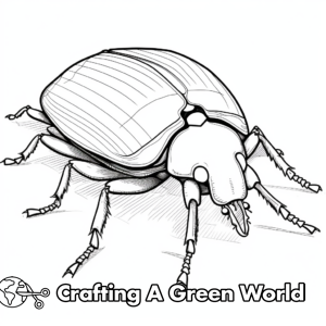 Stink Bug Coloring Pages - Free & Printable!