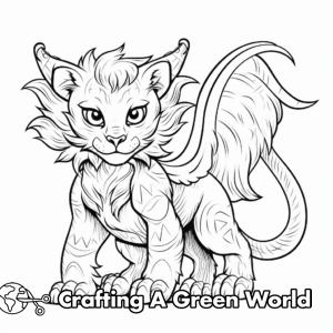 Fantasy Animal Coloring Pages - Free & Printable!