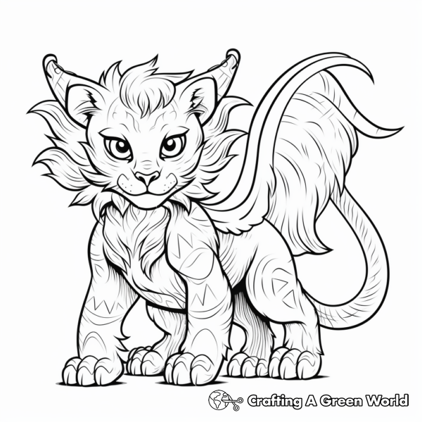 Fantasy Animal Coloring Pages - Free & Printable!
