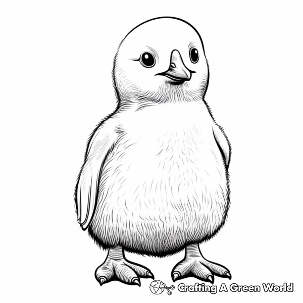 Emperor Penguin Coloring Pages - Free & Printable!