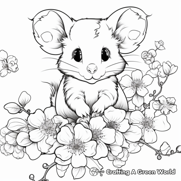 Possum Coloring Pages - Free & Printable!