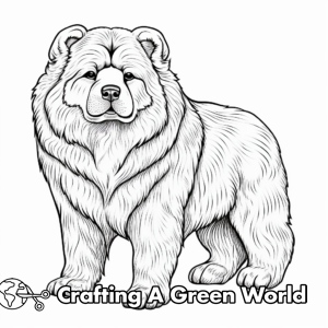 Chow Chow Coloring Pages - Free & Printable!