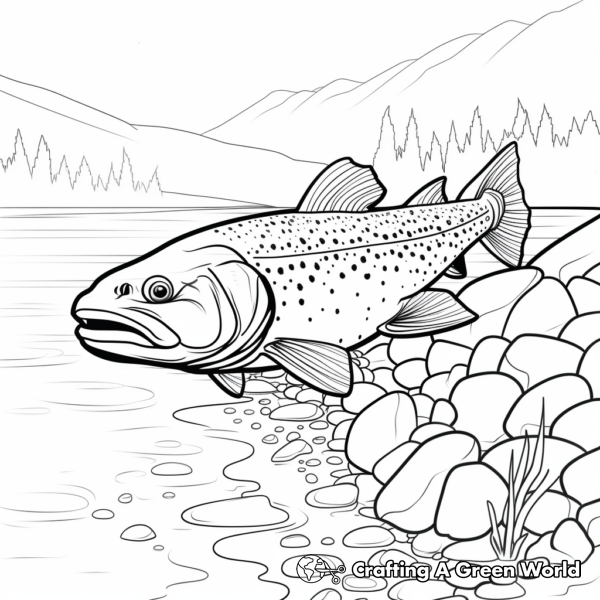 Brook Trout Coloring Pages - Free & Printable!