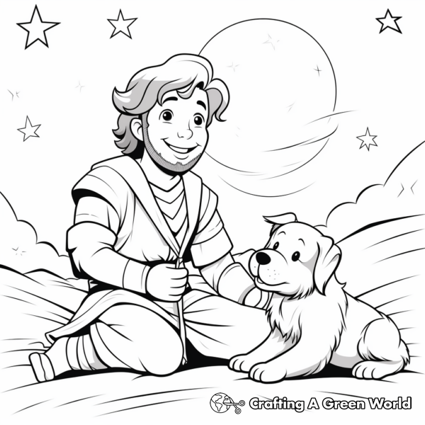 Shepherd Coloring Pages - Free & Printable!