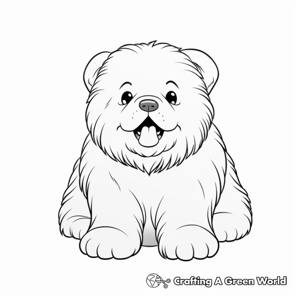 Chow Chow Coloring Pages - Free & Printable!