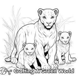 Black Panther Animal Coloring Pages - Free & Printable!