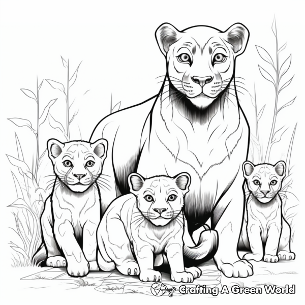 Black Panther Animal Coloring Pages - Free & Printable!