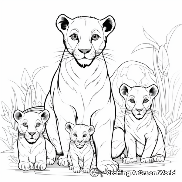 Black Panther Animal Coloring Pages - Free & Printable!