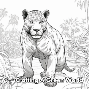 Black Panther Animal Coloring Pages - Free & Printable!