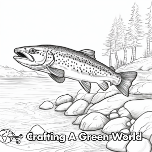 Brook Trout Coloring Pages - Free & Printable!