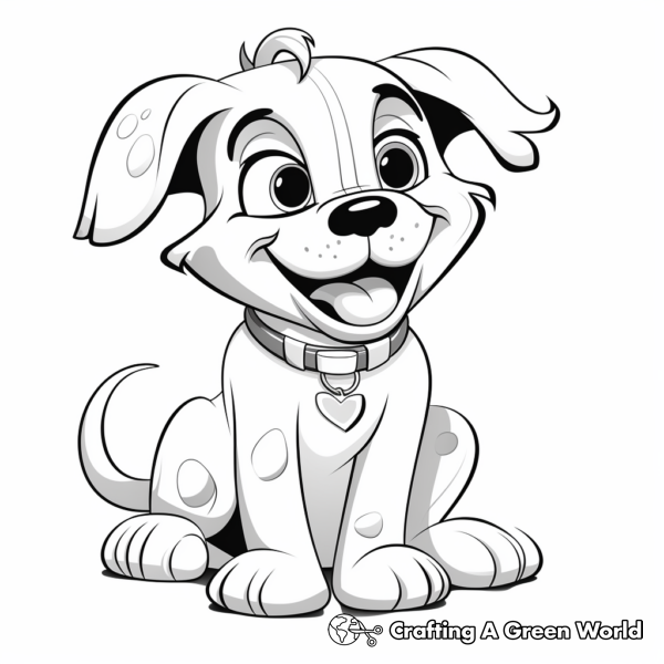 Funny Dog Coloring Pages - Free & Printable!