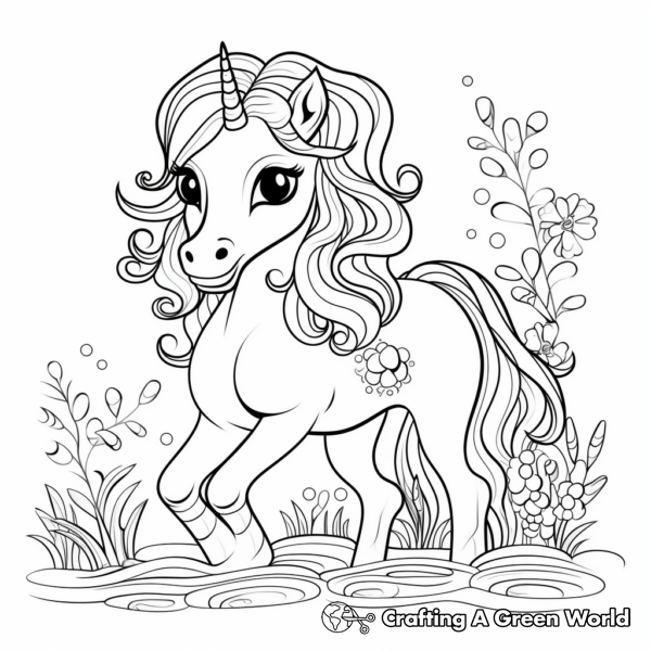 Fantasy Animal Coloring Pages - Free & Printable!