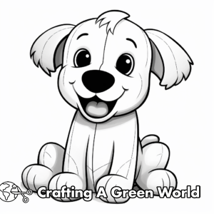 Dog Toy Coloring Pages - Free & Printable!
