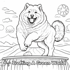 Chow Chow Coloring Pages - Free & Printable!