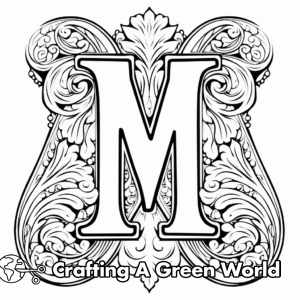Letter M Coloring Pages - Free & Printable!