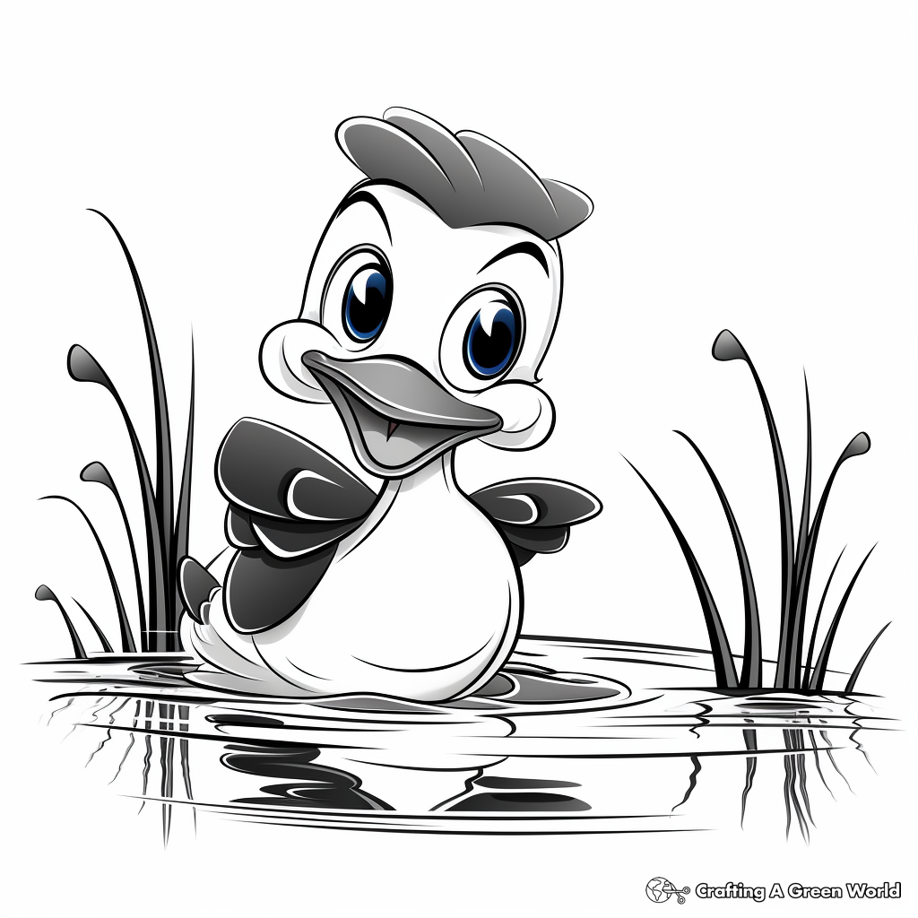 Pond Animals Coloring Pages - Free & Printable!