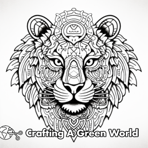Tiger Mandala Coloring Pages - Free & Printable!