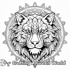 Tiger Mandala Coloring Pages - Free & Printable!