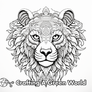 Tiger Mandala Coloring Pages - Free & Printable!