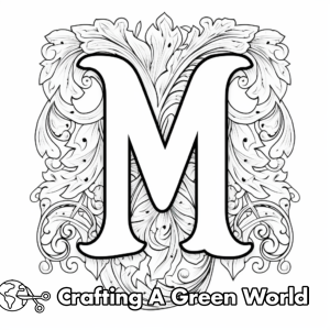 Letter M Coloring Pages - Free & Printable!