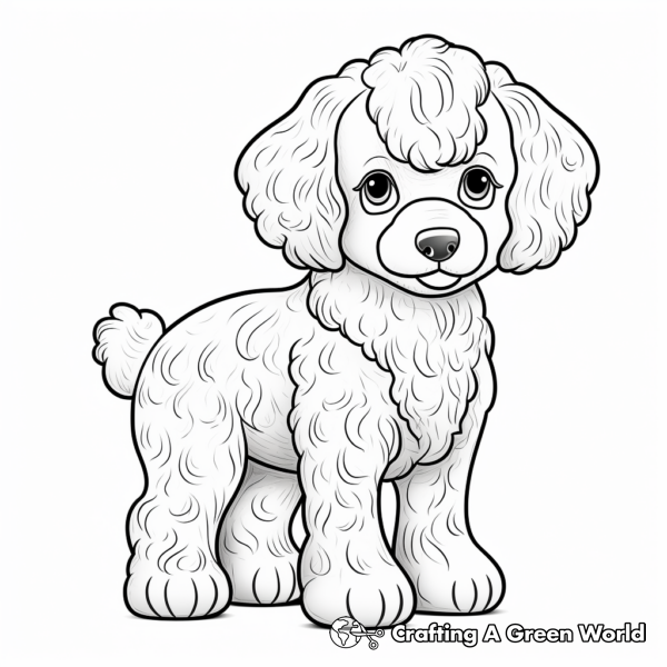 Toy Poodle Coloring Pages - Free & Printable!