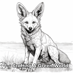 Jackal Coloring Pages - Free & Printable!