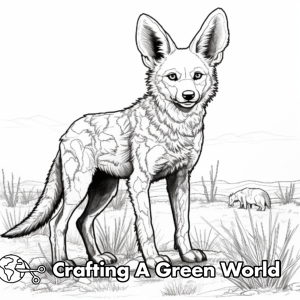 Jackal Coloring Pages - Free & Printable!