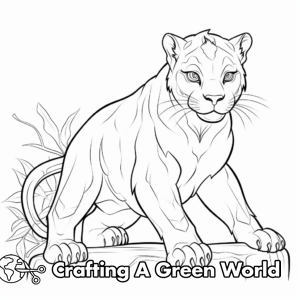 Black Panther Animal Coloring Pages - Free & Printable!