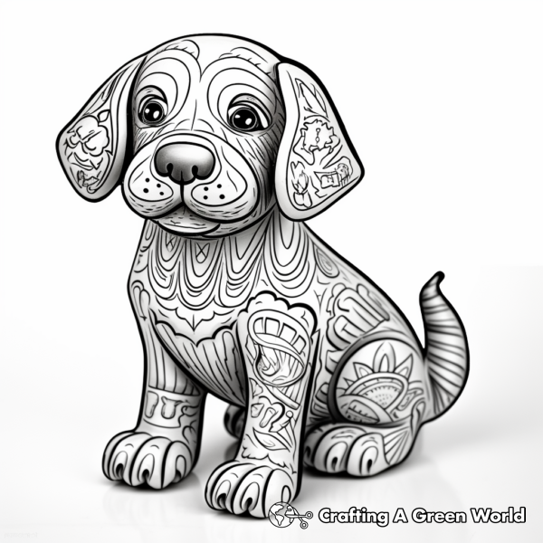 Dog Toy Coloring Pages - Free & Printable!