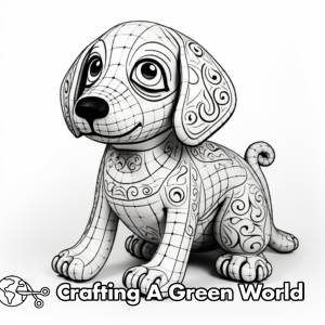 Dog Toy Coloring Pages - Free & Printable!
