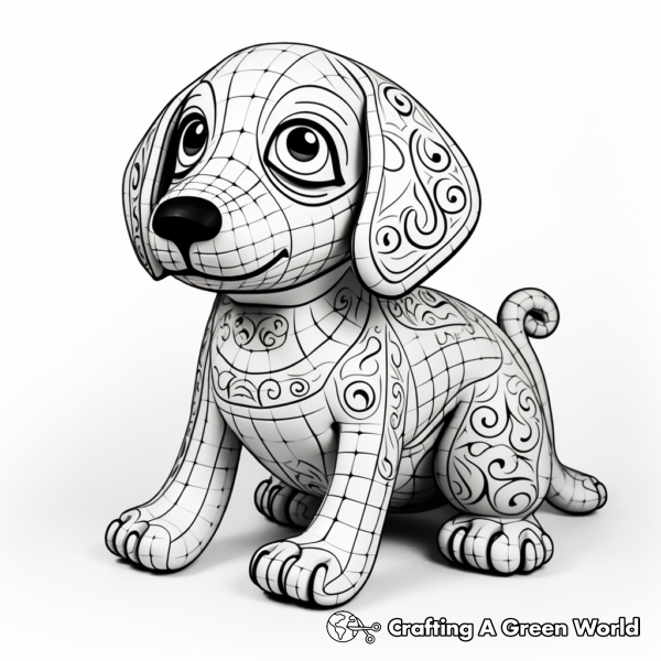 Dog Toy Coloring Pages - Free & Printable!