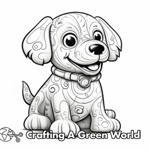 Dog Toy Coloring Pages - Free & Printable!
