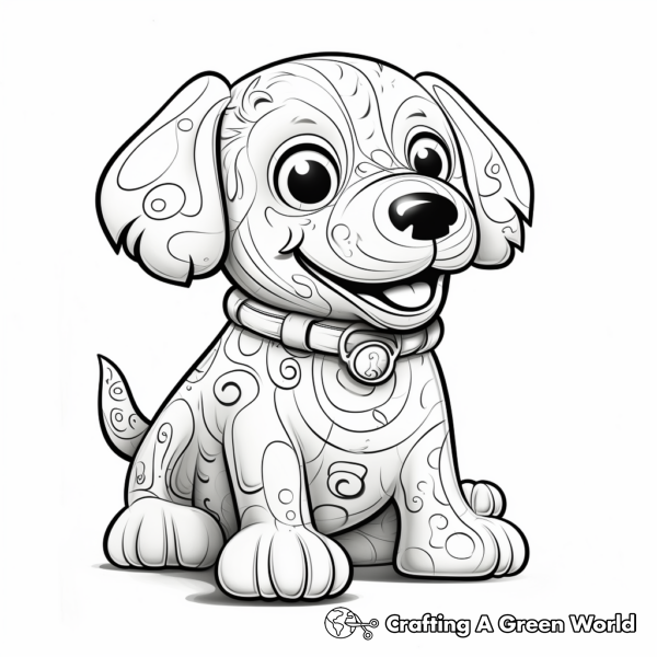 Dog Toy Coloring Pages - Free & Printable!