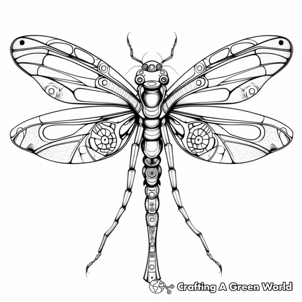 Dragonfly Coloring Pages - Free & Printable!