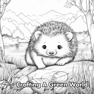 Hedgehog Coloring Pages - Free & Printable!