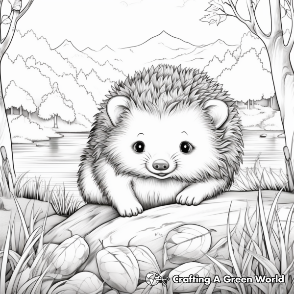 Hedgehog Coloring Pages - Free & Printable!