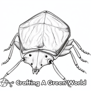 Stink Bug Coloring Pages - Free & Printable!