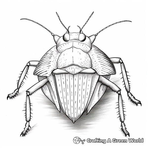 Stink Bug Coloring Pages - Free & Printable!