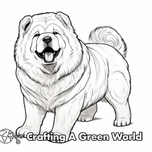 Chow Chow Coloring Pages - Free & Printable!