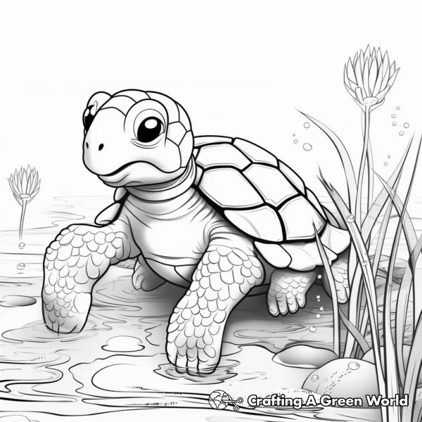 Pond Animals Coloring Pages - Free & Printable!